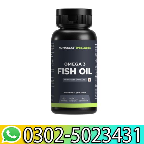 Nutrabay Wellness Fish Oil Omega 3 In Pakistan | 0302-5023431 | Reduce ...